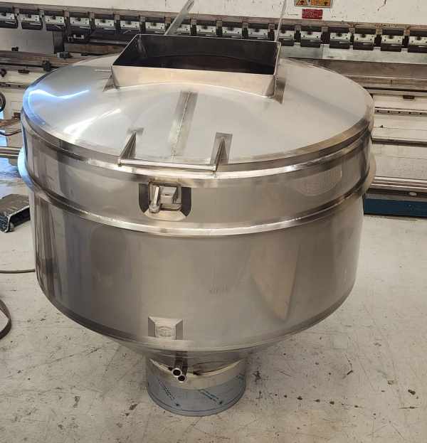 1500 Litre Insulated Hopper - Stainless Steel Tanks & Mixers