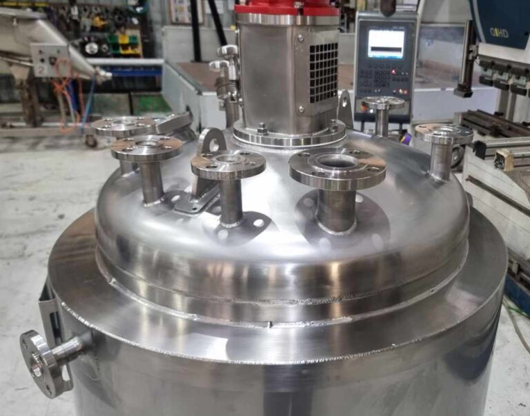 300 Litre Jacketed Reactor - Stainless Steel Tanks & Mixers