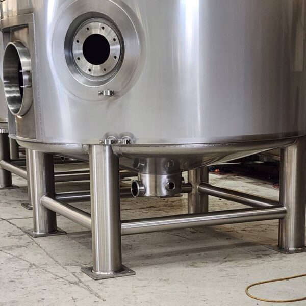12,000L Jacketed Mix Tanks - Stainless Tanks & Mixers