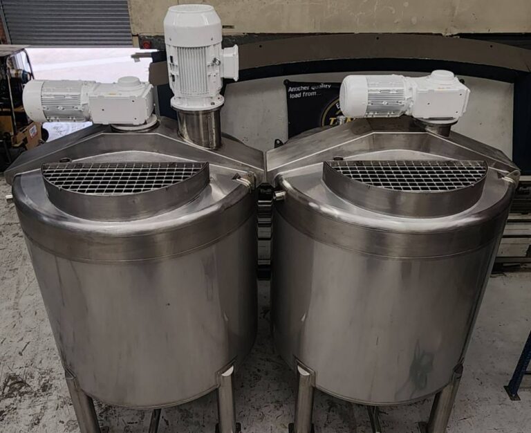5000 Litre Heavy Duty Mix Tanks - Stainless Tanks & Mixers