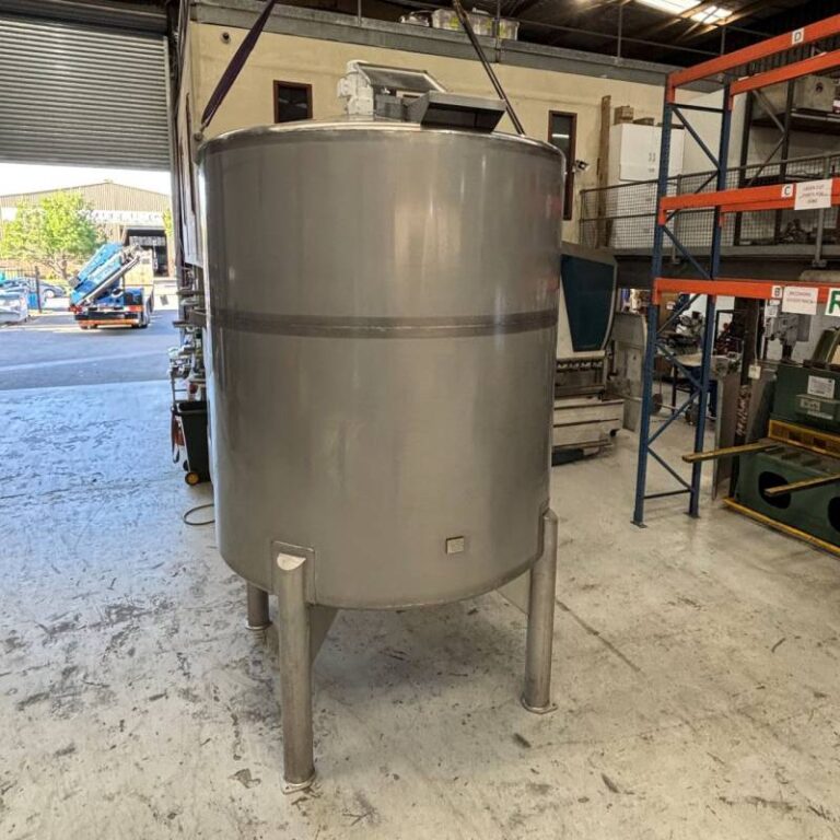 8000 Litre Mix Tank - Stainless Steel Tanks & Mixers