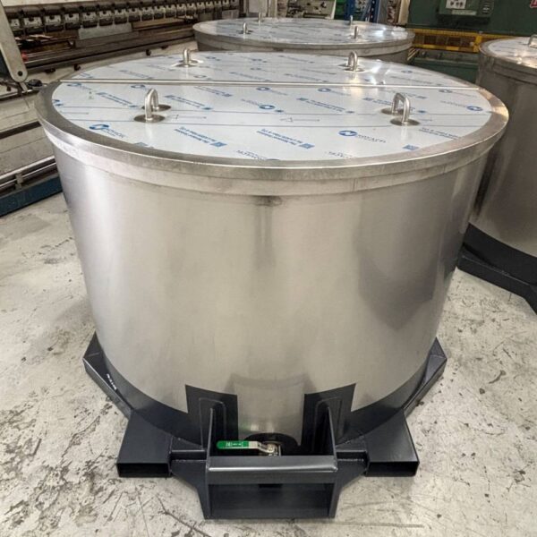 2000L Forklift Chemical Mix Tanks - Stainless Steel Tanks & Mixers