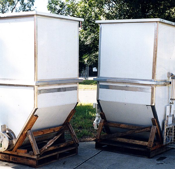 Hoppers & Chutes - Stainless Steel Tanks & Mixers