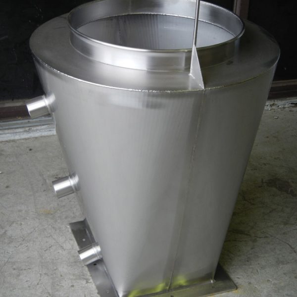 Hoppers & Chutes - Stainless Steel Tanks & Mixers