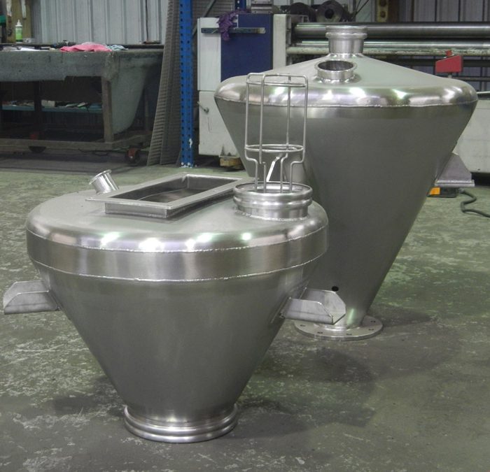 Hoppers & Chutes - Stainless Steel Tanks & Mixers