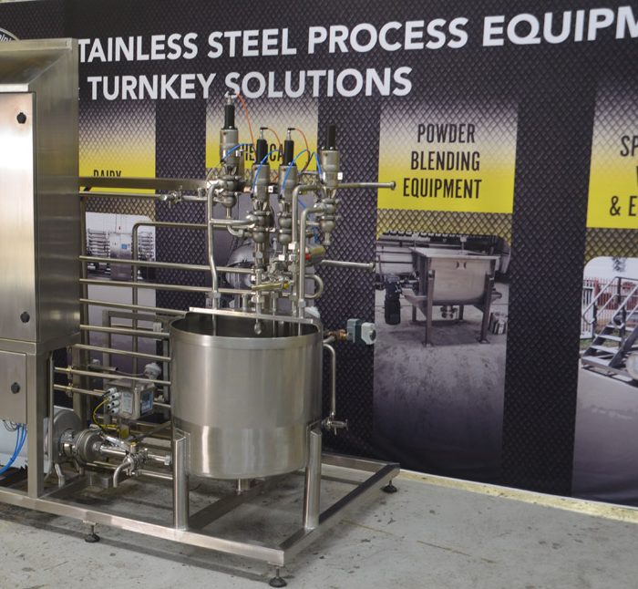 Continuous Pasteuriser - Stainless Tanks & Mixers