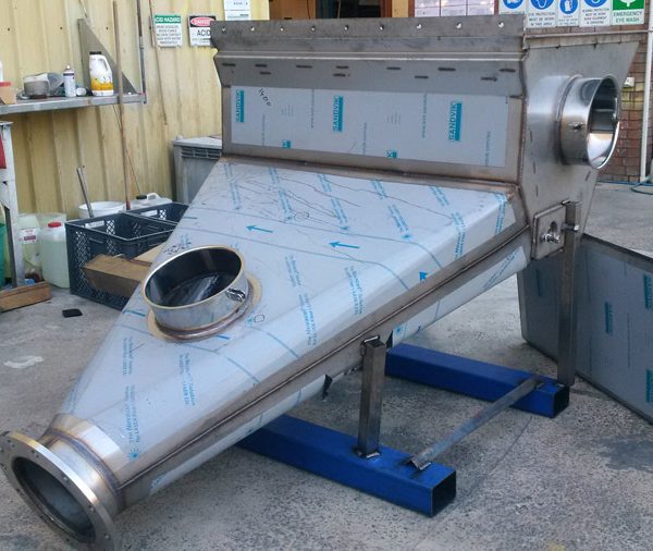 Hoppers & Chutes - Stainless Steel Tanks & Mixers