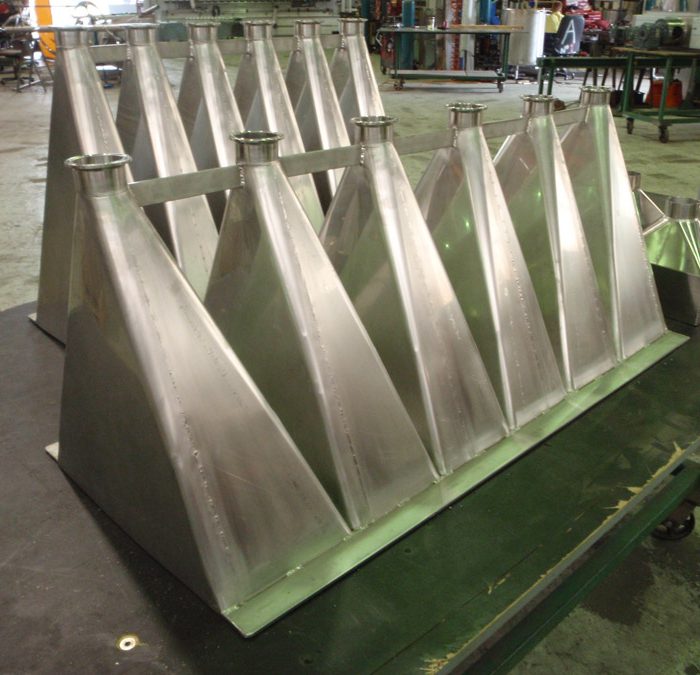Hoppers & Chutes - Stainless Steel Tanks & Mixers